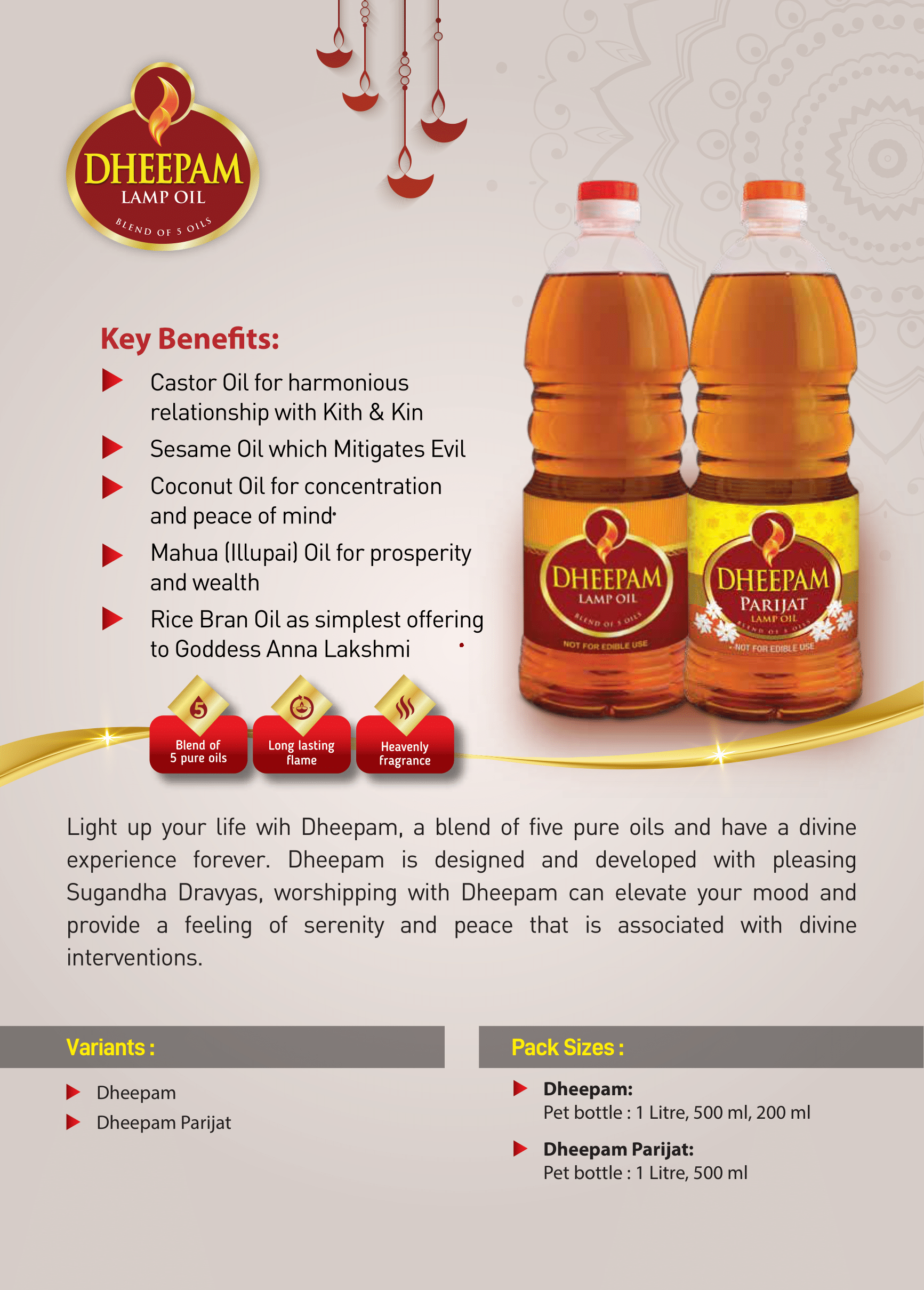 Kaleesuwari Food Products: Cooking Oils & Dal Products